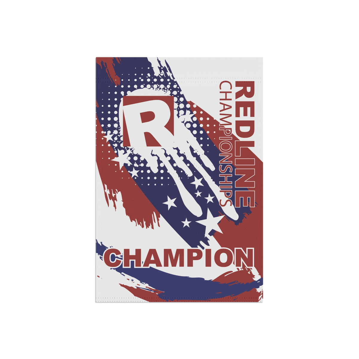 Redline Champion Mini Banner – SubZero Cheerleading
