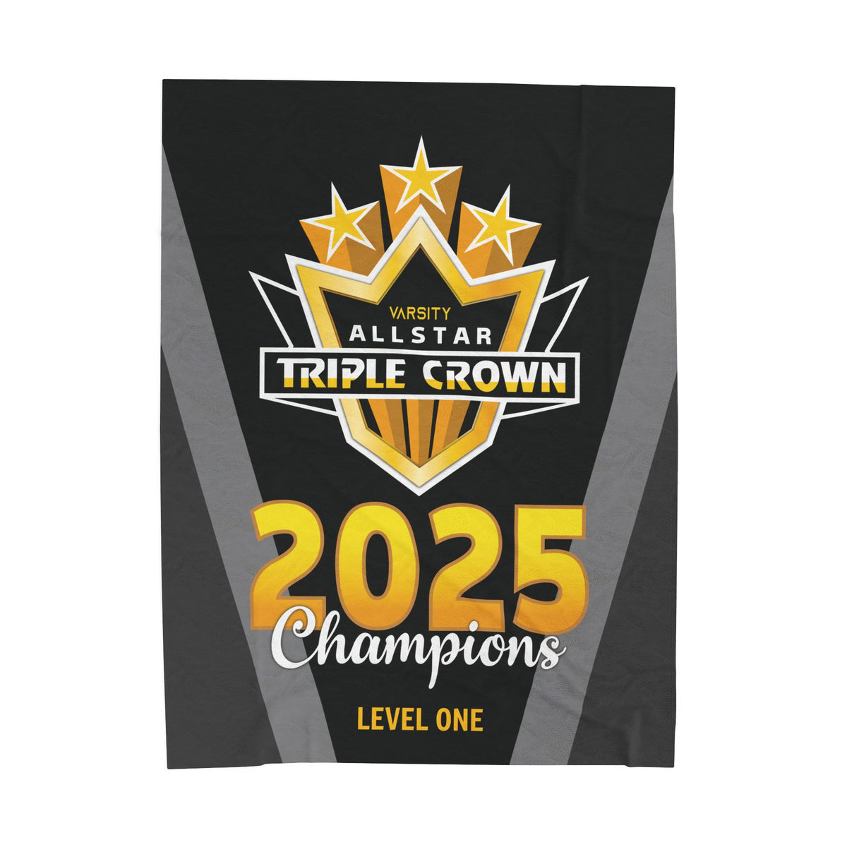 Triple Crown Champion Banner Blanket – SubZero Cheerleading
