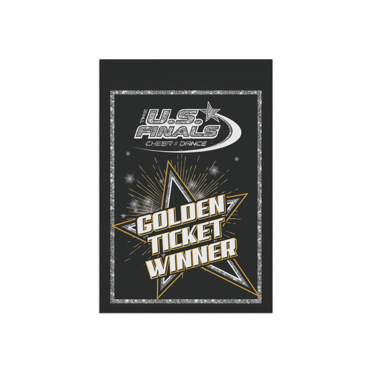 Golden Ticket Mini Banner – SubZero Cheerleading