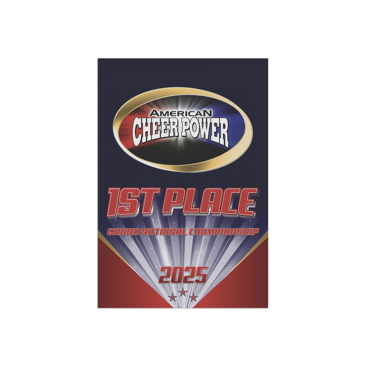 American Cheer Power 1st Place Mini Banner – SubZero Cheerleading